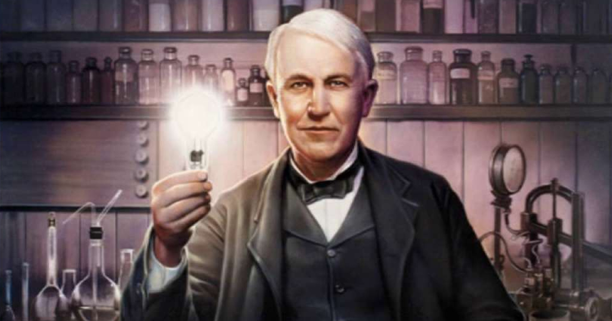 Thomas Alva Edison a fost un copil bolnav mintal care, datorita unei ...